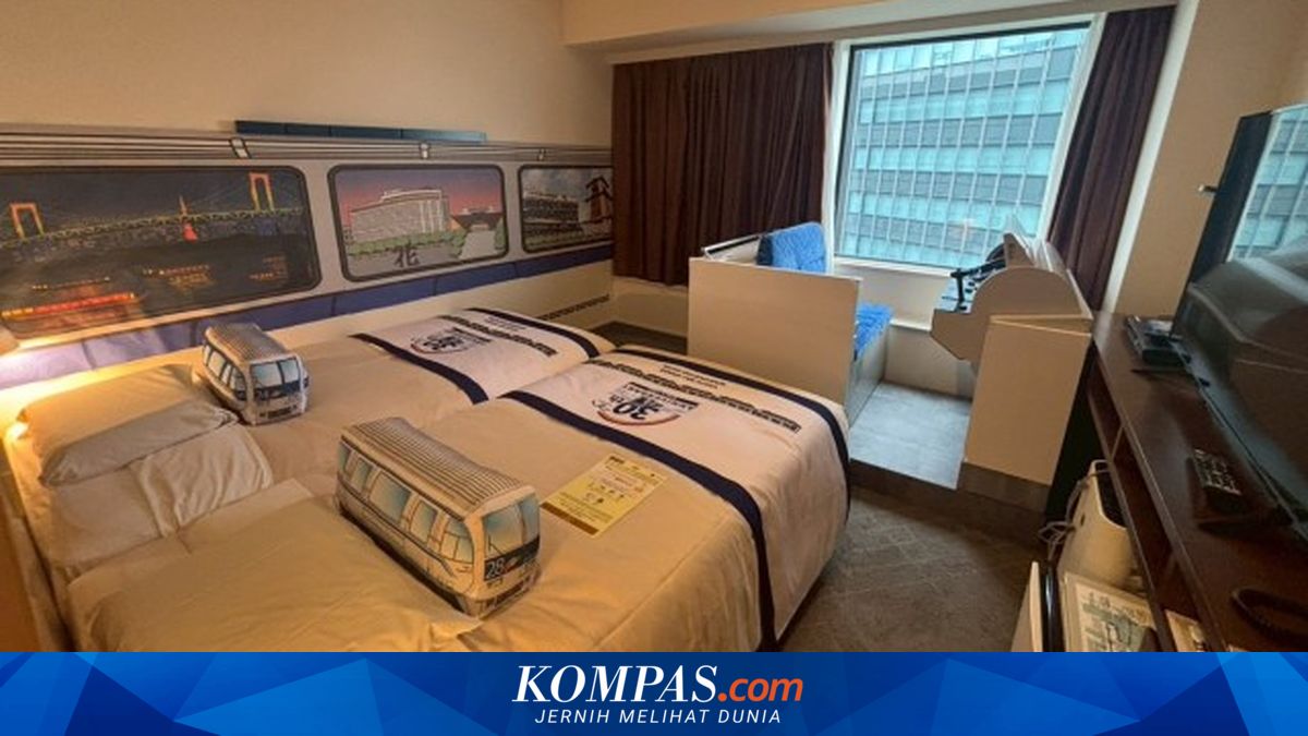 Unik! Kamar Hotel Bertema Kereta Api di Jepang, Ada Kabin Masinis Asli