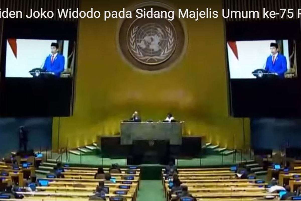 Jokowi Pidato di Sidang Umum PBB, Minta Rivalitas dalam Penanganan ...