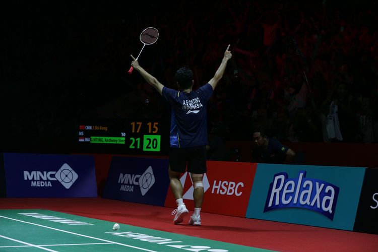 BERITA FOTO: Anthony Ginting Lolos ke Final Indonesia Open 2023