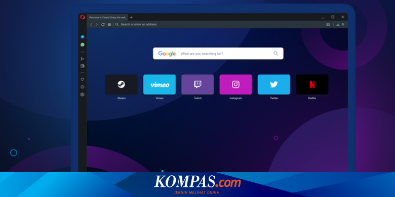 Browser Opera Terbaru Punya Dompet Digital dan Dukung Web 3.0