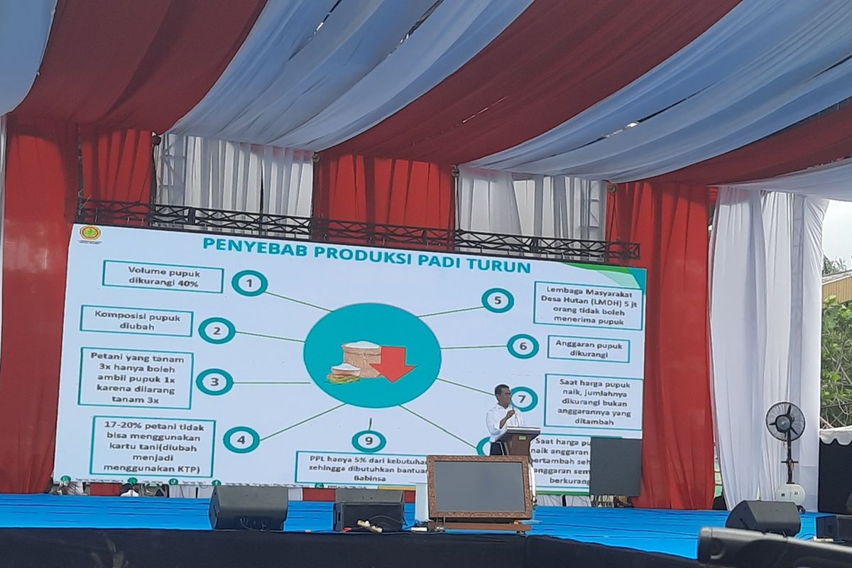 Mentan Amran di Hadapan Ribuan Petani Blora: Pupuk Subsidi Bisa Ditebus ...