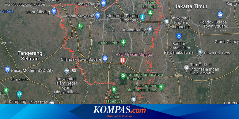 Daftar Kecamatan, Kelurahan dan Kode Pos di Jakarta Selatan