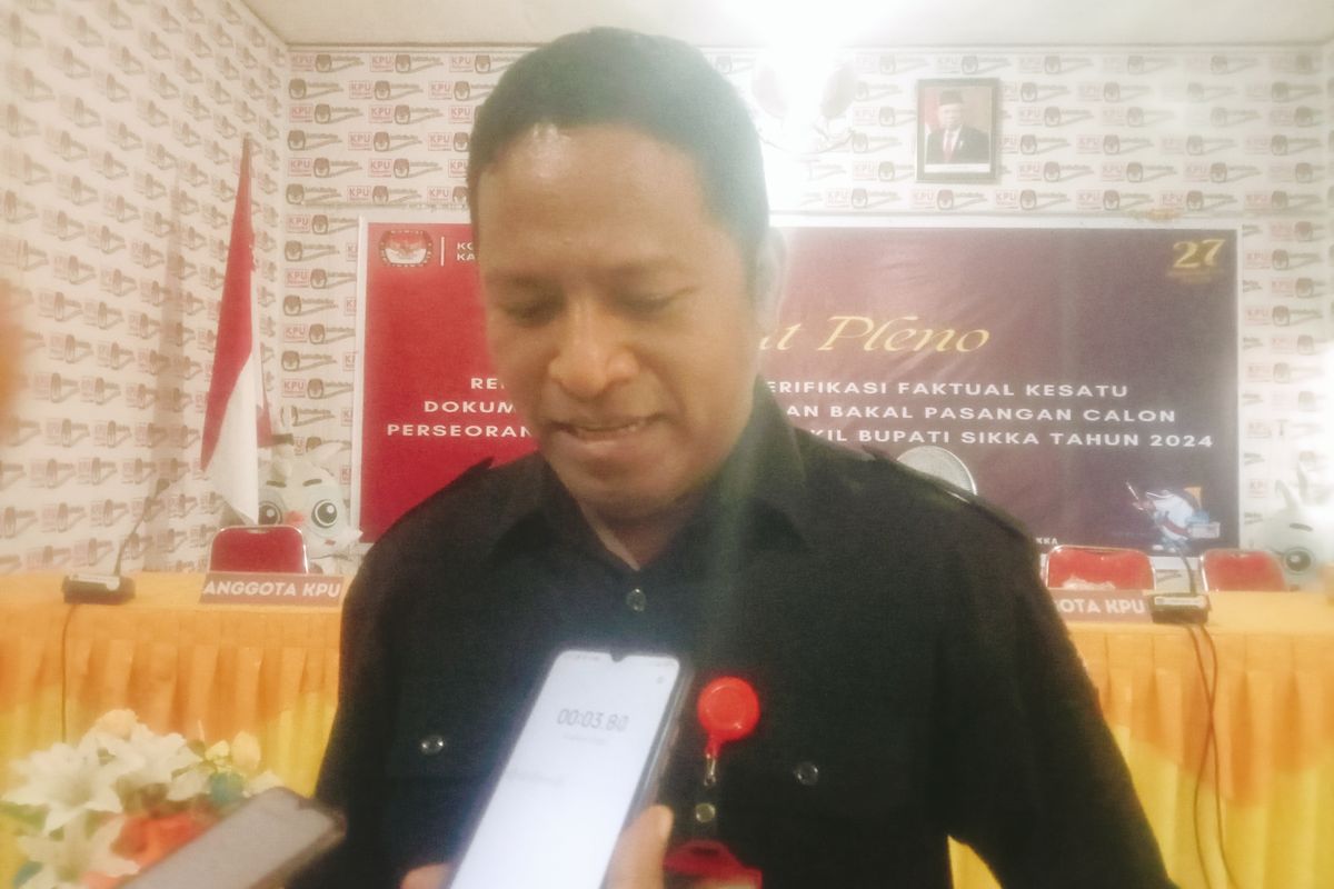 Cawabup Jalur Perseorangan di Sikka Undur Diri, Ini Tanggapan KPU