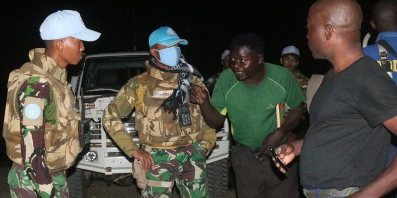 Indonesian Pastor Preaches to UN Peacekeepers in Central Africa at ...