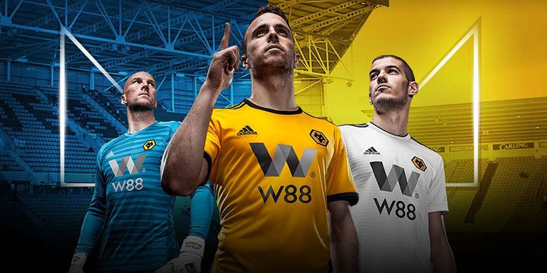 Resmi, Wolves Umumkan W88 sebagai Sponsor Jersey