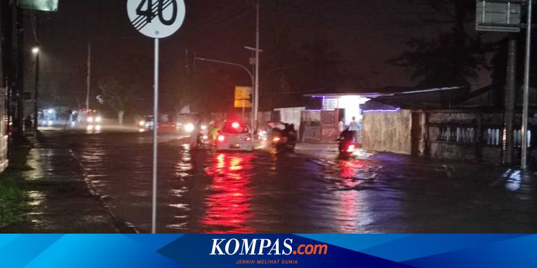 Hujan Lebat hingga Malam, Sejumlah Kawasan di Ambon Terendam Banjir