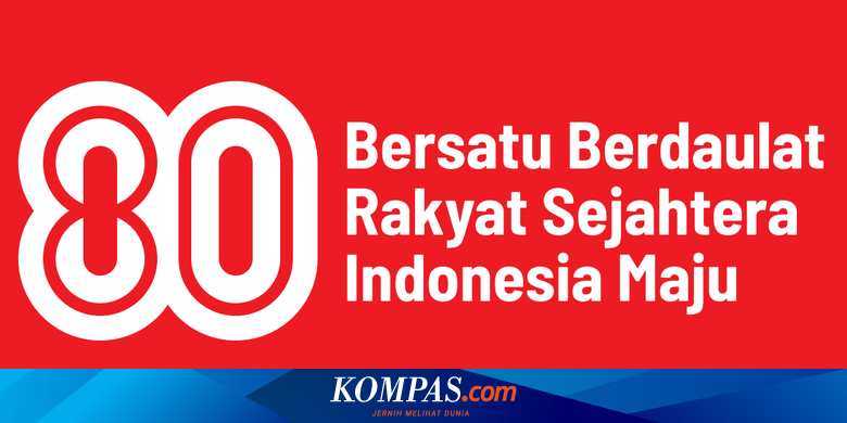 9 Link Download Logo HUT ke-80 RI Format PNG yang Resmi dan Gratis