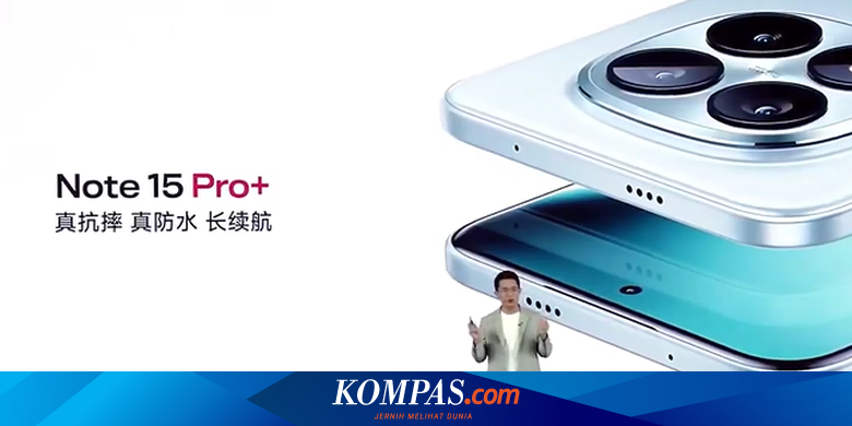 Xiaomi Redmi Note 15 Pro dan 15 Pro Plus Resmi, Tahan Air dan Debu ...
