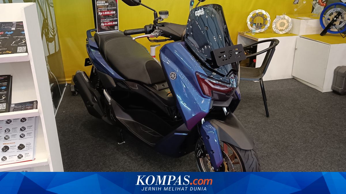 Modifikasi Simpel Yamaha NMAX Turbo, Simpel tapi Hedon