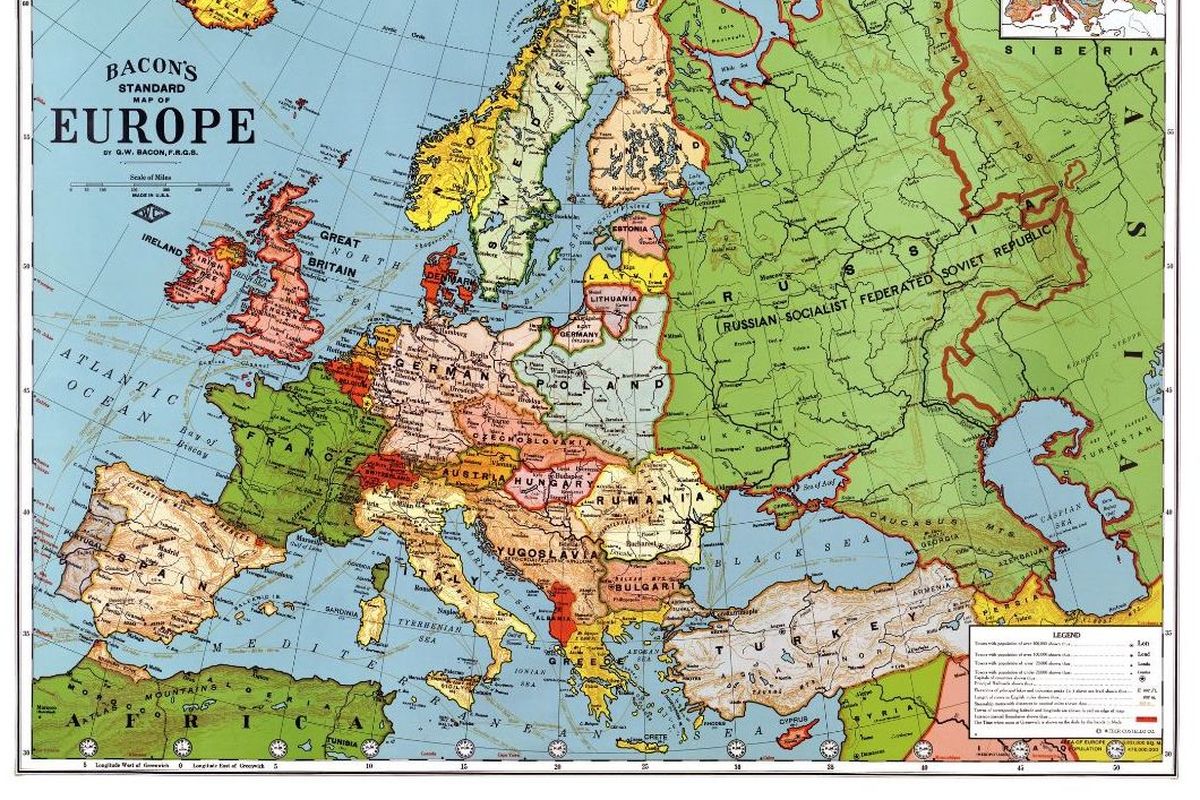 10 Komponen Peta dan Penjelasannya
