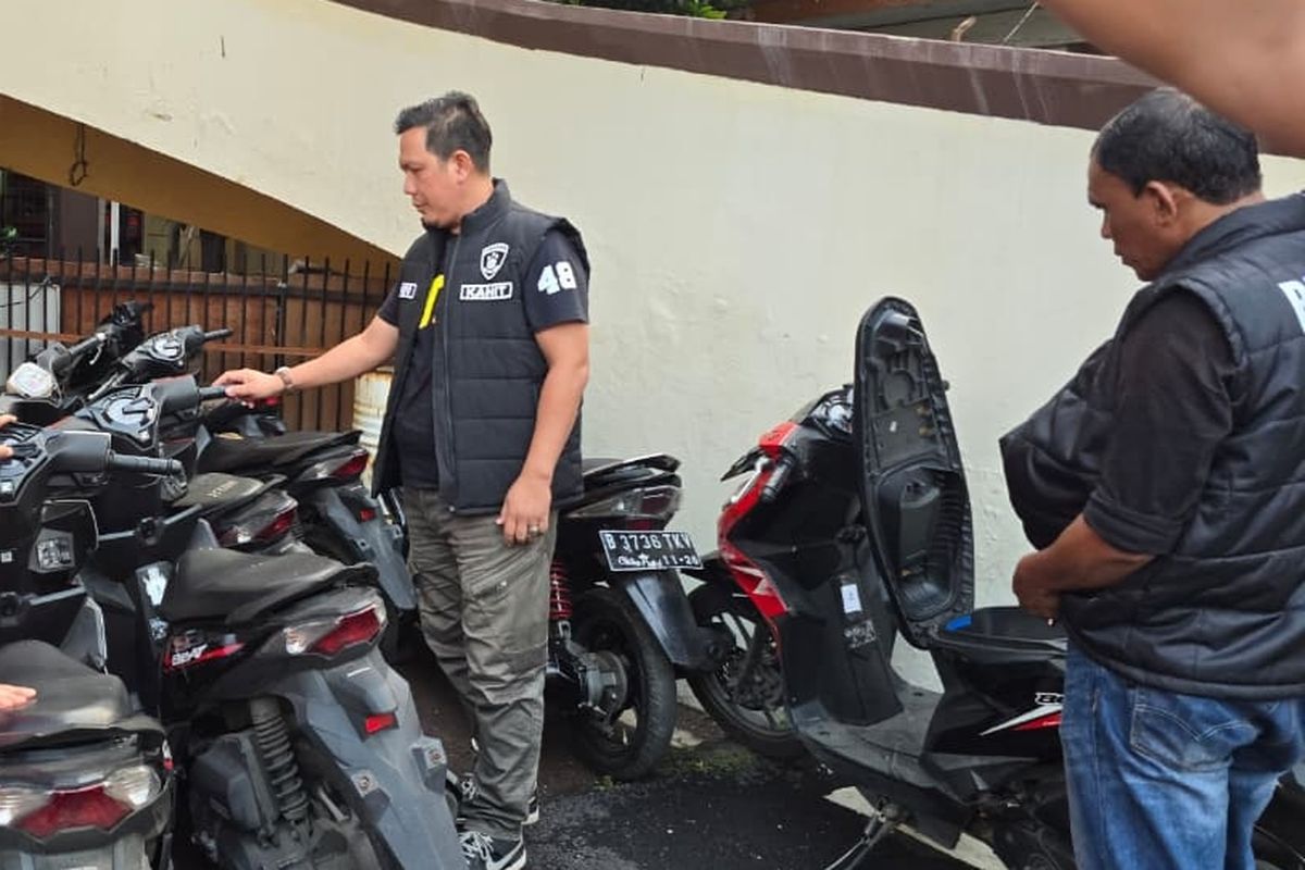 Kontrakan di Ciracas Jadi Gudang Motor Curian, 2 Terduga Pelaku Curanmor Ditangkap