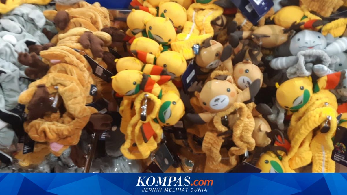 Boneka Maskot Asian Games 2018 Belum Distok Ulang Jelang Penutupan