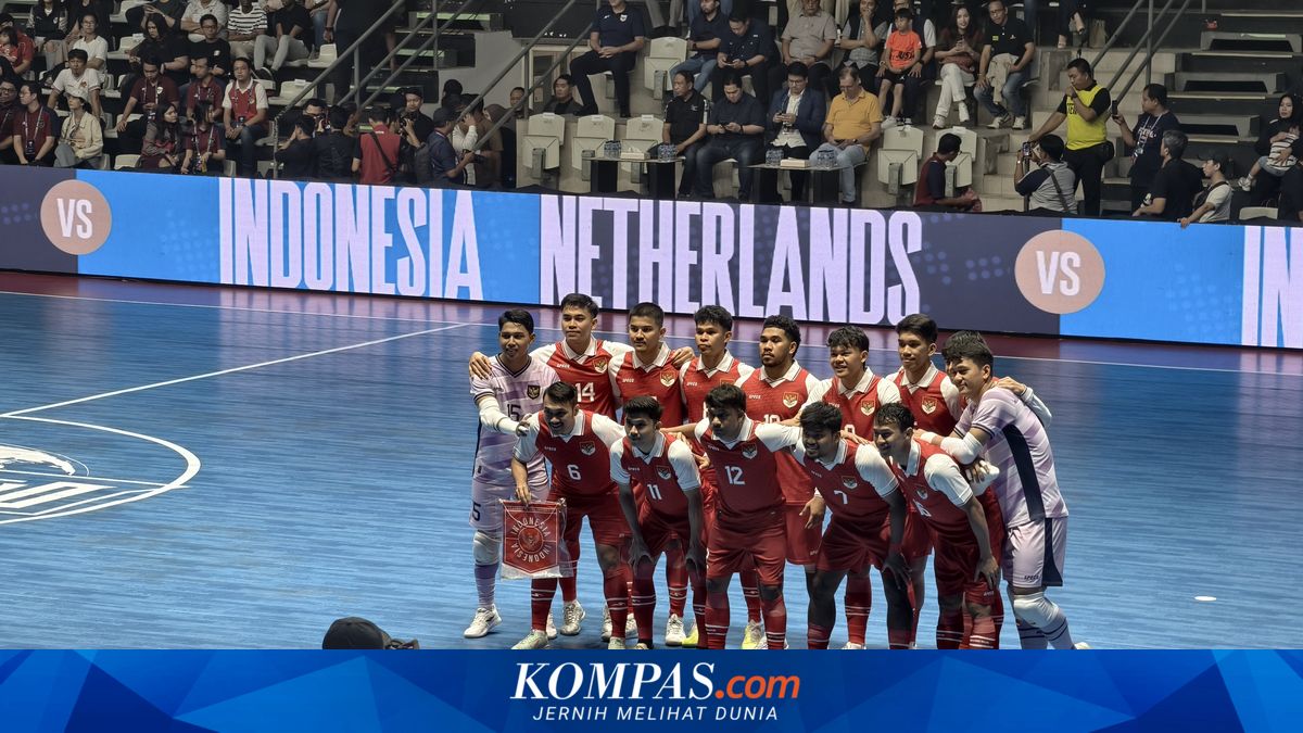 Skor HT Timnas Futsal Indonesia Vs Belanda 4-0, Dominasi Garuda