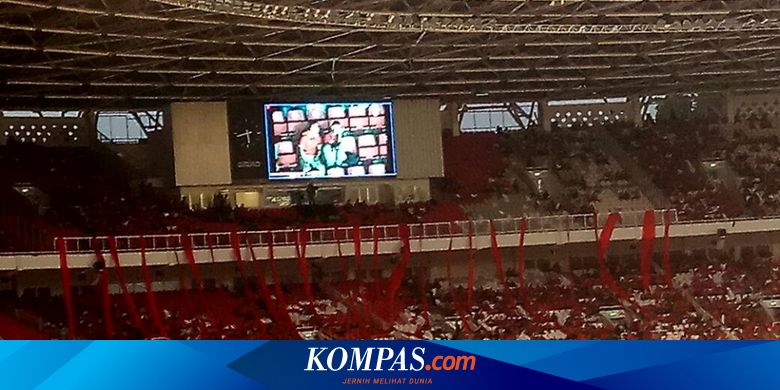 Jokowi Resmikan Wajah Baru Stadion Gelora Bung Karno