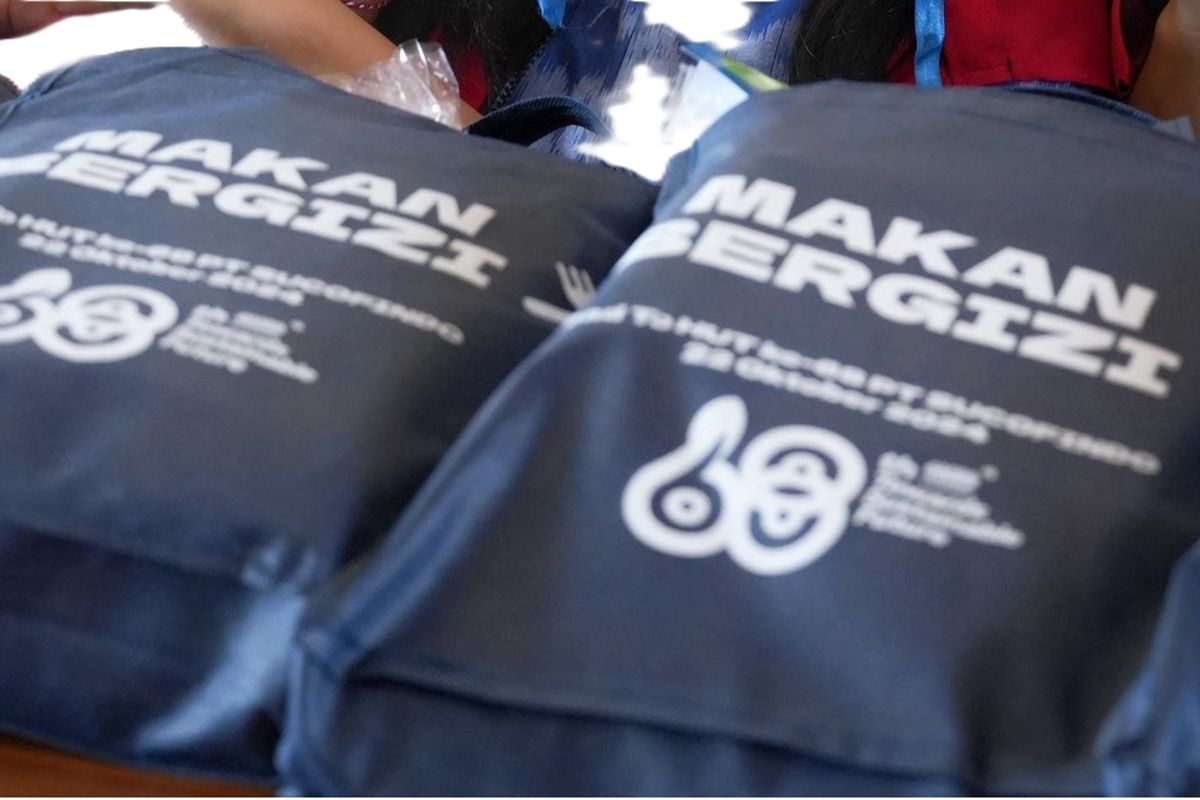 Sucofindo Rayakan HUT Ke-68 dengan Program Makan Bergizi untuk Anak Sekolah