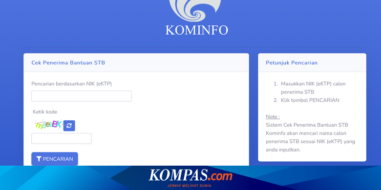 Link Cek Penerima Bantuan STB Gratis dan Cara Pengajuannya