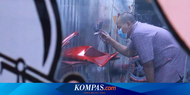 Cat Motor Honda di Bengkel Resmi, Harga mulai Rp 200.000
