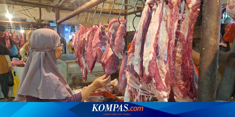 Menjelang Lebaran, Harga Daging Sapi di Pondok Bambu Jaktim Tembus Rp ...