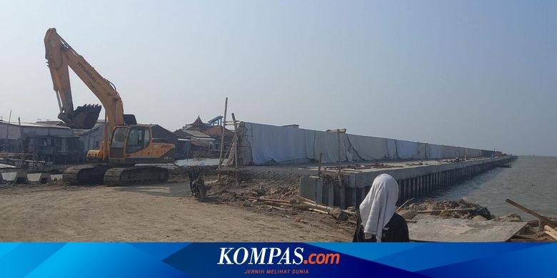 Pembangunan "Sheet Pile" di Kawasan Rob Tambaklorok Rampung Akhir Juni 2024