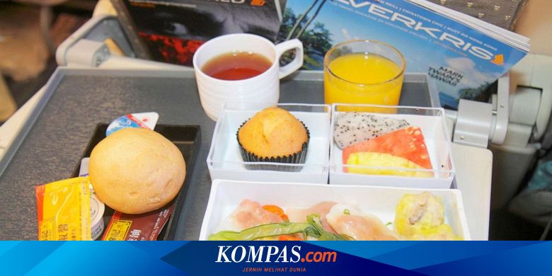 Kemana Perginya Makanan Pesawat yang Tidak Habis?