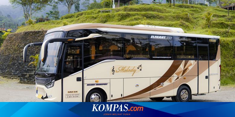 Bus Baru PO Melody Transport, Pakai Bodi Tourista dari Laksana