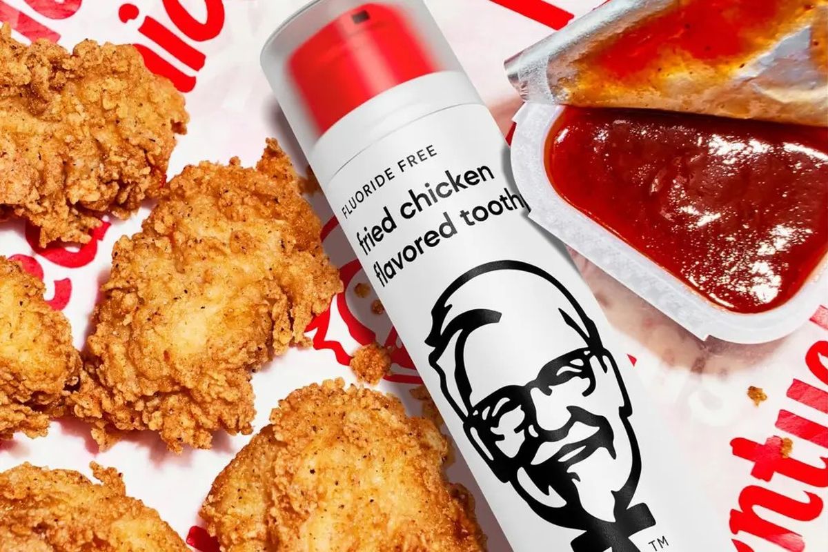 KFC di AS Bikin Pasta Gigi Rasa Ayam Goreng, Harga Rp 200.000-an