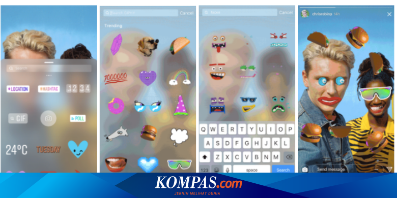 Instagram Kembalikan Fitur GIF di Stories