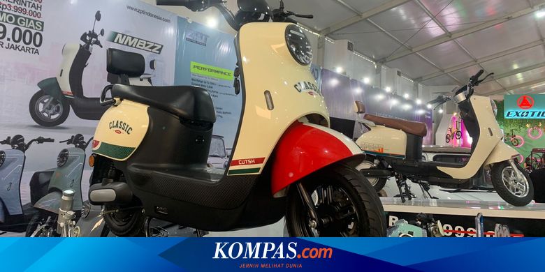 Motor Listrik Termurah di GIIAS 2024, Harga mulai Rp 2,999 Juta