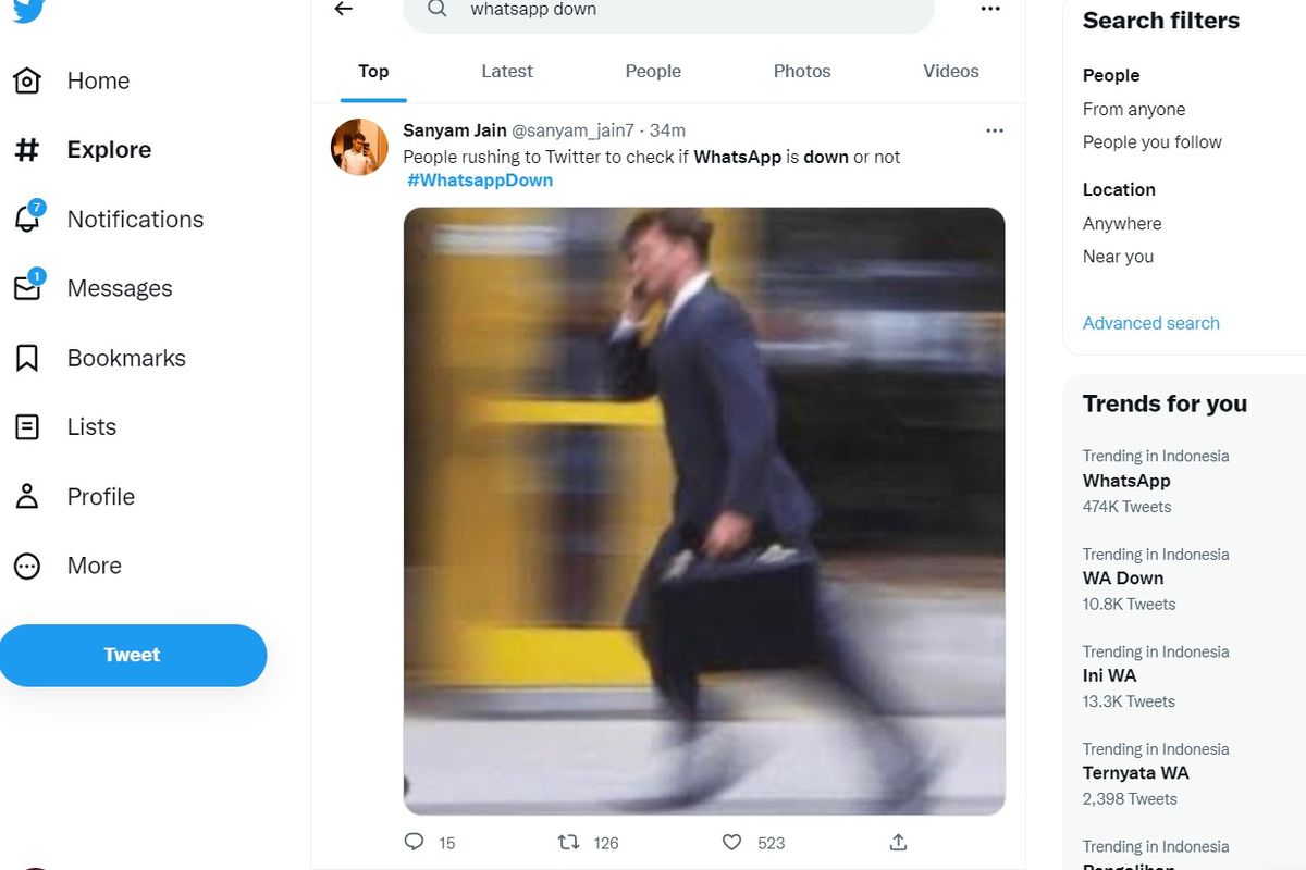 WhatsApp Down Dilaporkan di Berbagai Negara, Keluhan Warganet Ramai di Medsos
