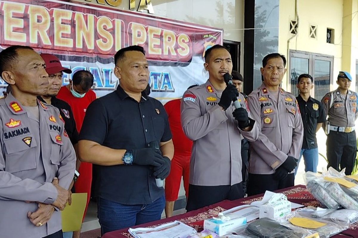 55 Kasus Narkoba Diungkap Polres Tegal Kota Selama 2025, Sabu ...
