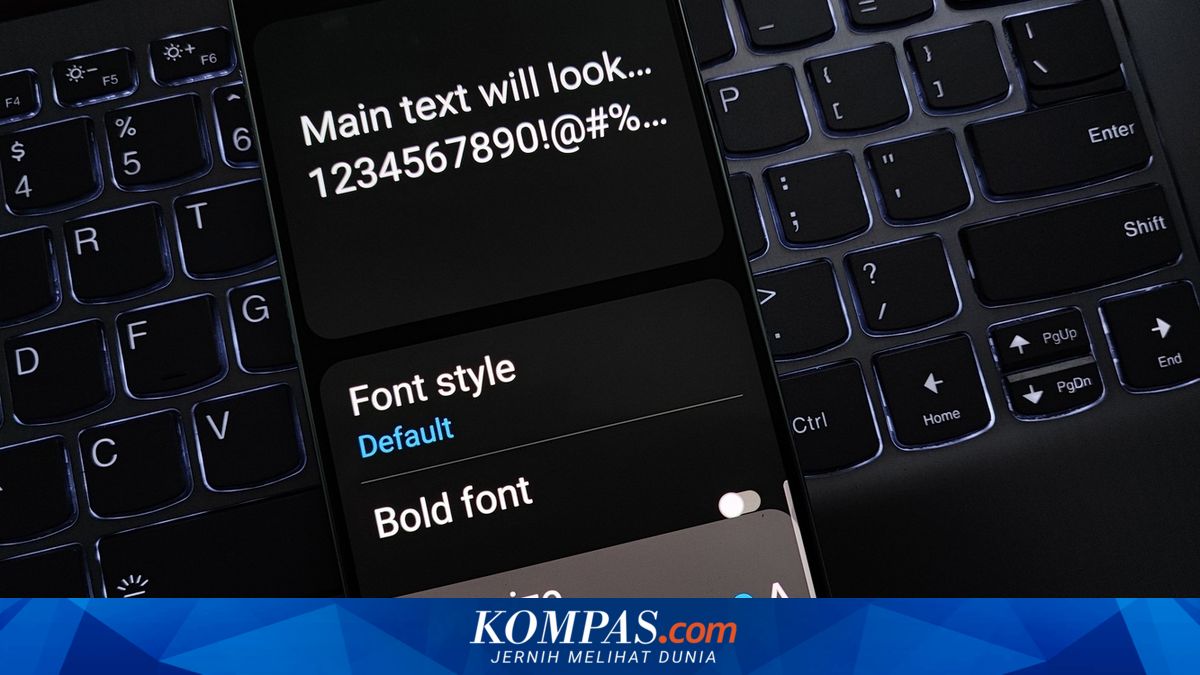 Cara Memperbesar Tulisan di HP Samsung dan Mengecilkannya dengan Mudah
