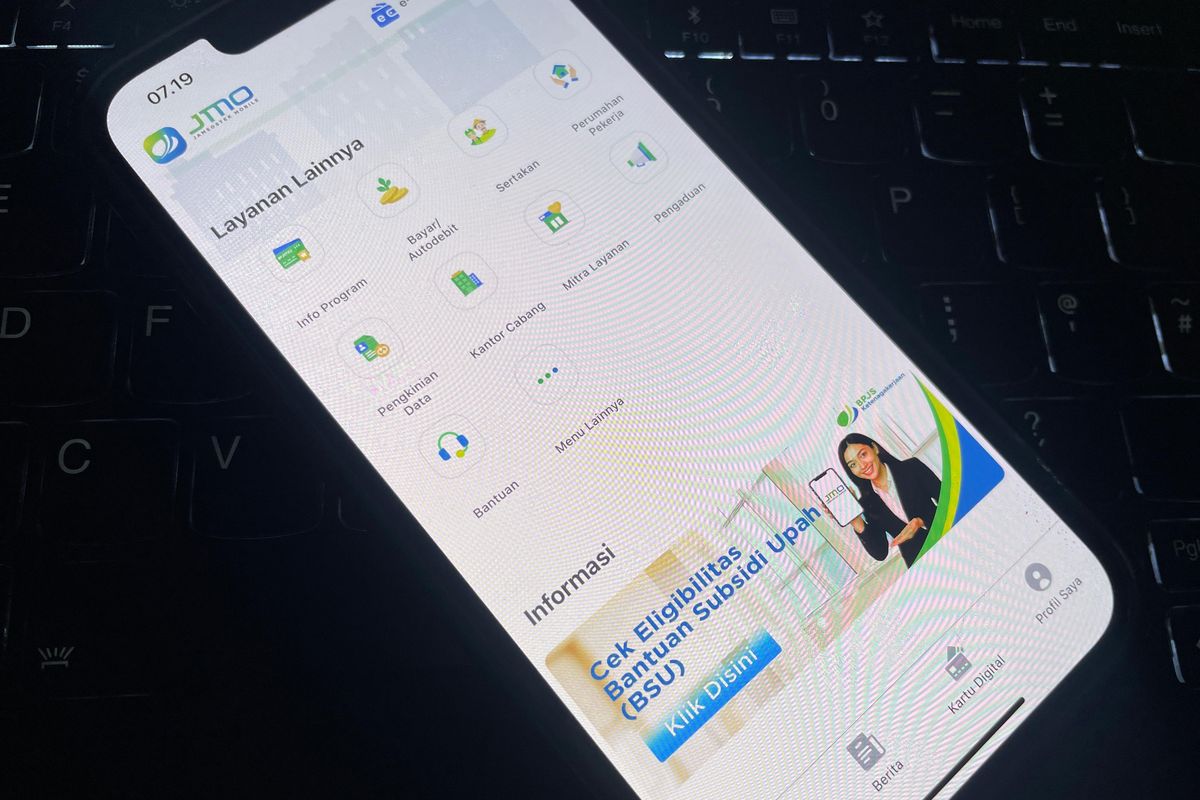Cara Cek Penerima BSU 2025 di JMO Online