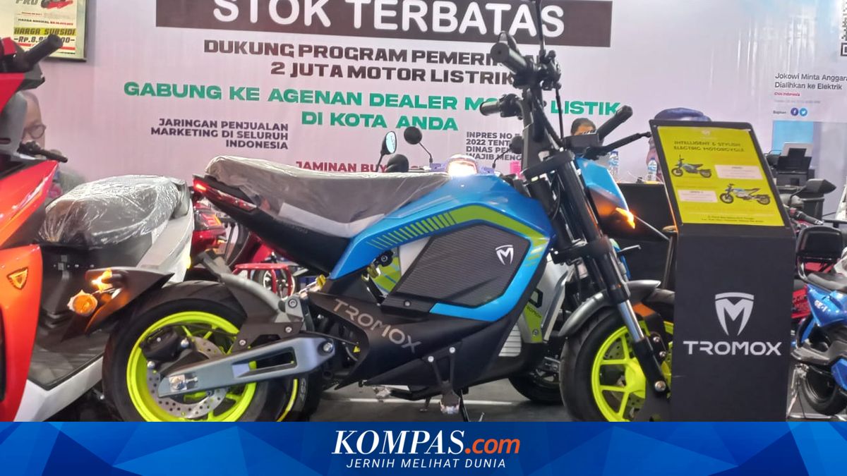 Tromox Motor Listrik Italia Ada di IIMS 2023, Harga Mulai Rp 35 Juta