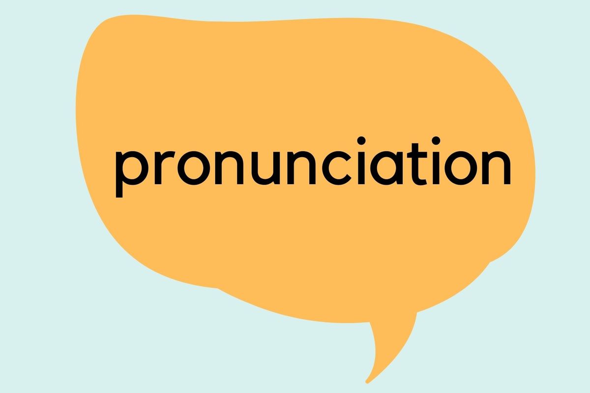 Mengenal Pronunciation