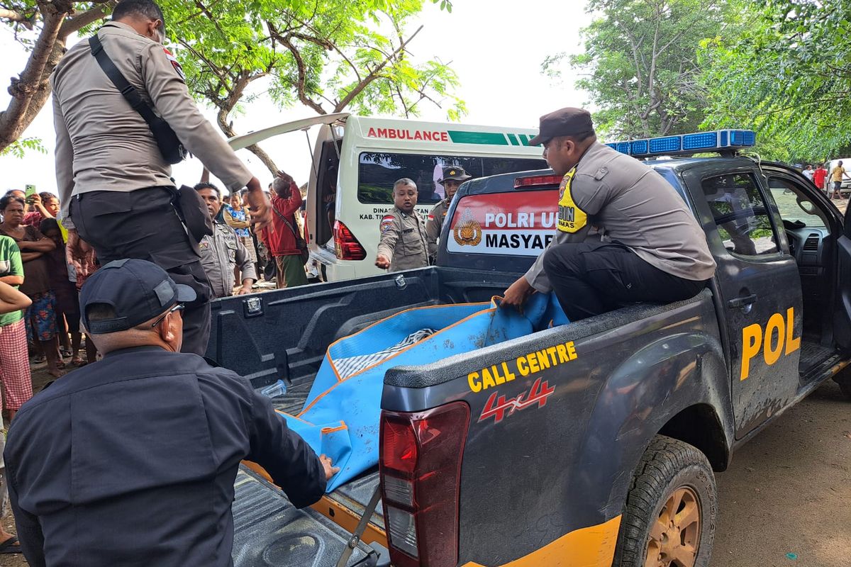 Jenazah Balita dan Ayahnya yang Tenggelam bersama Mantan Bupati TTU ...