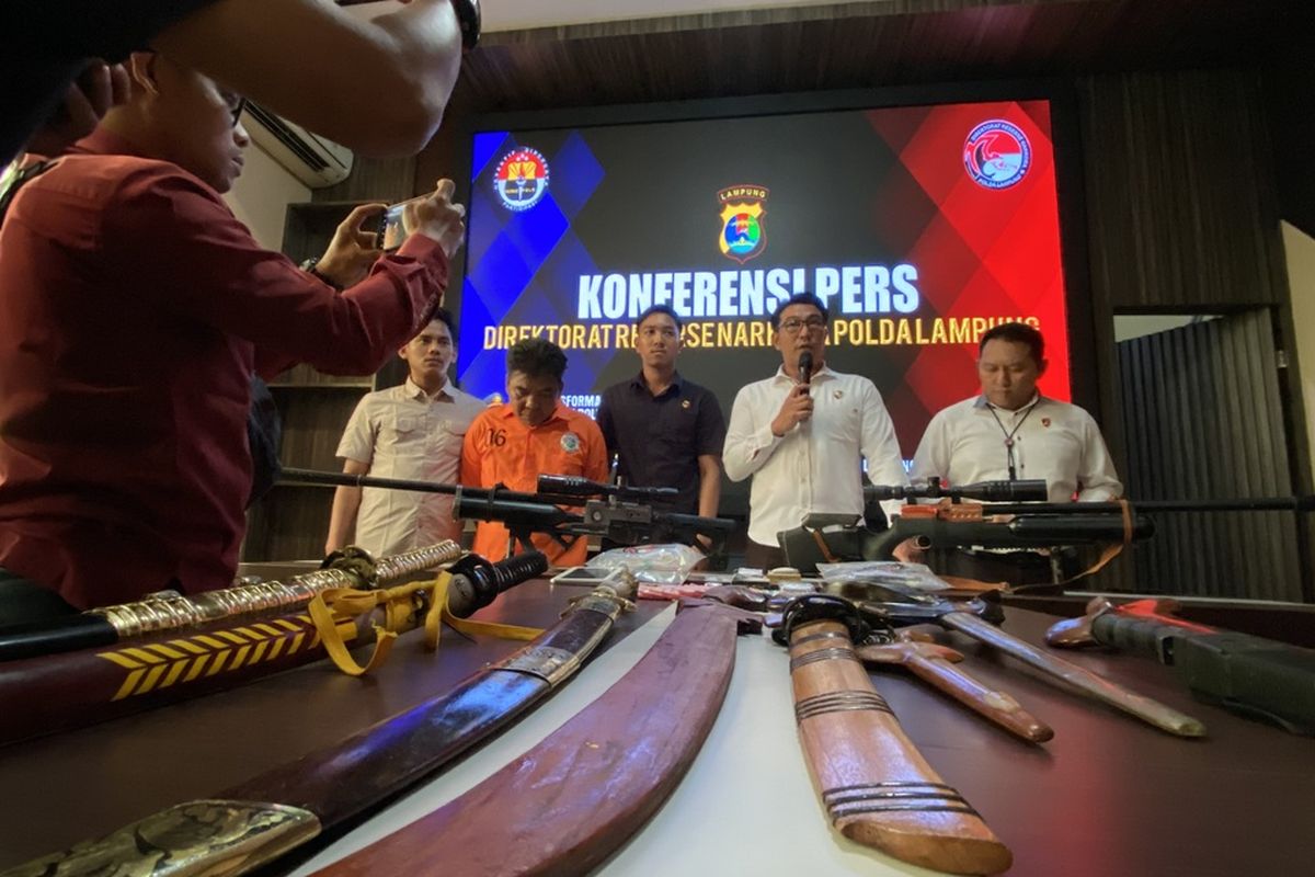 Polisi Tangkap Bandar Sabu di Kampung Ampay Lampung, Pernah Jadi Zona Bebas Narkoba