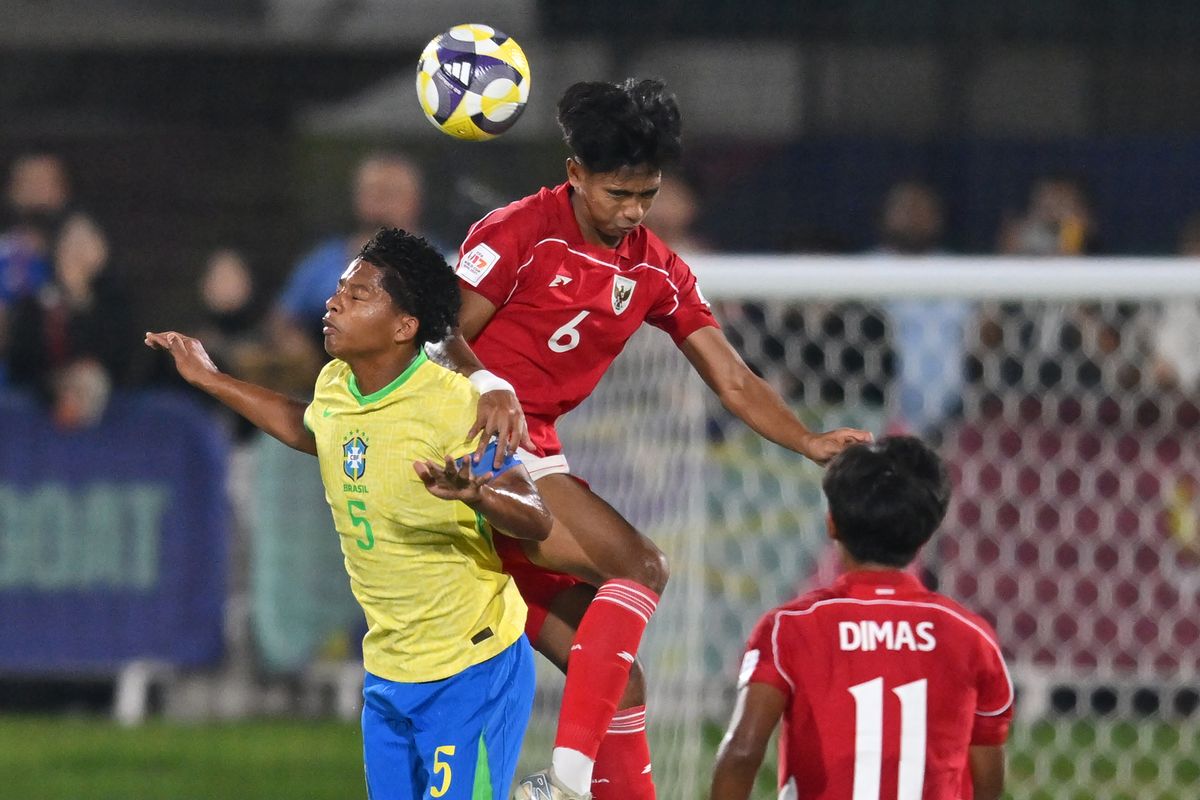 Hasil HT Timnas U17 Indonesia Vs Brasil 0-3: Garuda Dikejutkan Gol ...