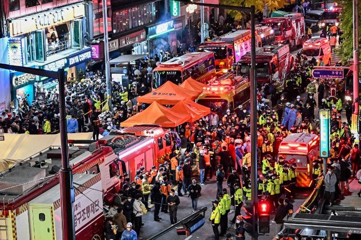 Kronologi Tragedi Halloween Itaewon di Korea Selatan, 149 Orang Tewas Kronologi Tragedi Halloween Itaewon di Korea Selatan, 149 Orang Tewas