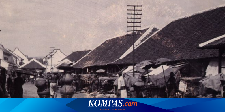 Terbakar, Ini Sejarah Panjang Pasar Johar Semarang, Ada sejak 1860