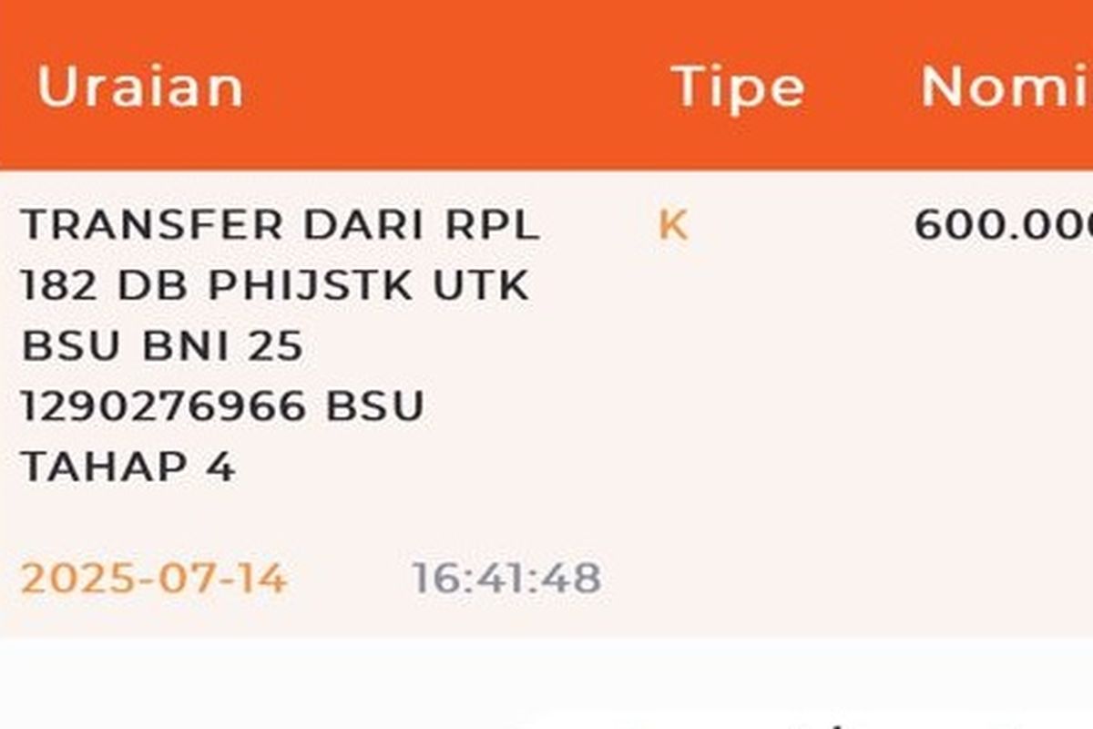 BSU Tahap 4 2025 Kapan Cair? Ini Jadwal dan Cara Ceknya