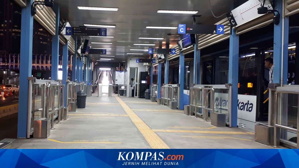 Halte Polda Metro Jaya Kembali Beroperasi Usai Dibakar Saat Ricuh Aksi