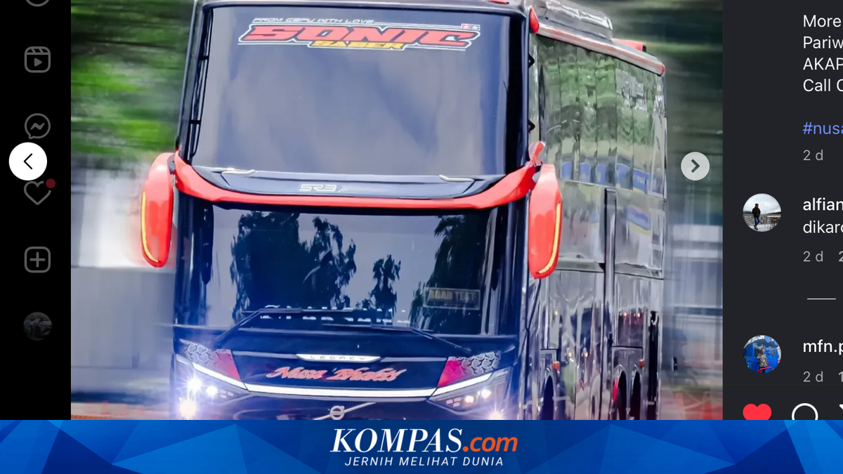 Bus Baru PO Nusa Bhakti, Pakai Bodi Legacy SR3 Neo XXHD