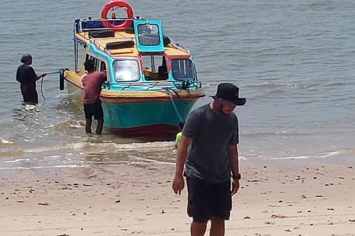 Speedboat Derawan-Tarakan Mati Mesin di Tengah Laut, sampai Terdampar ...