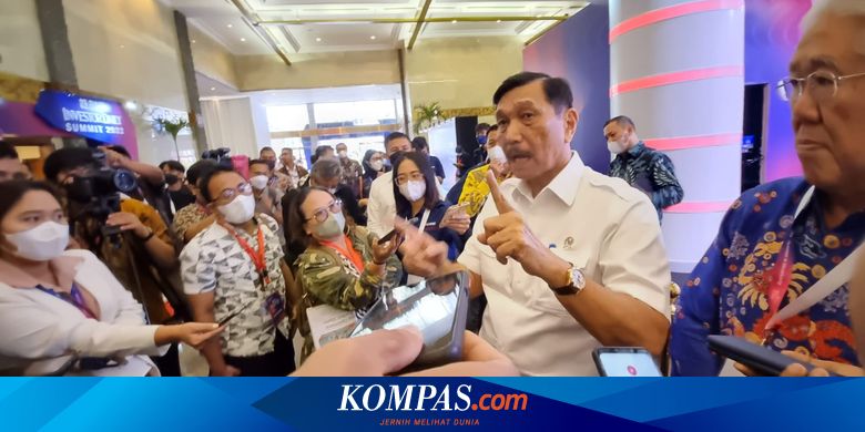 Ada Risiko Resesi, Luhut Anjurkan Masyarakat Tanam Cabai dan Sayur