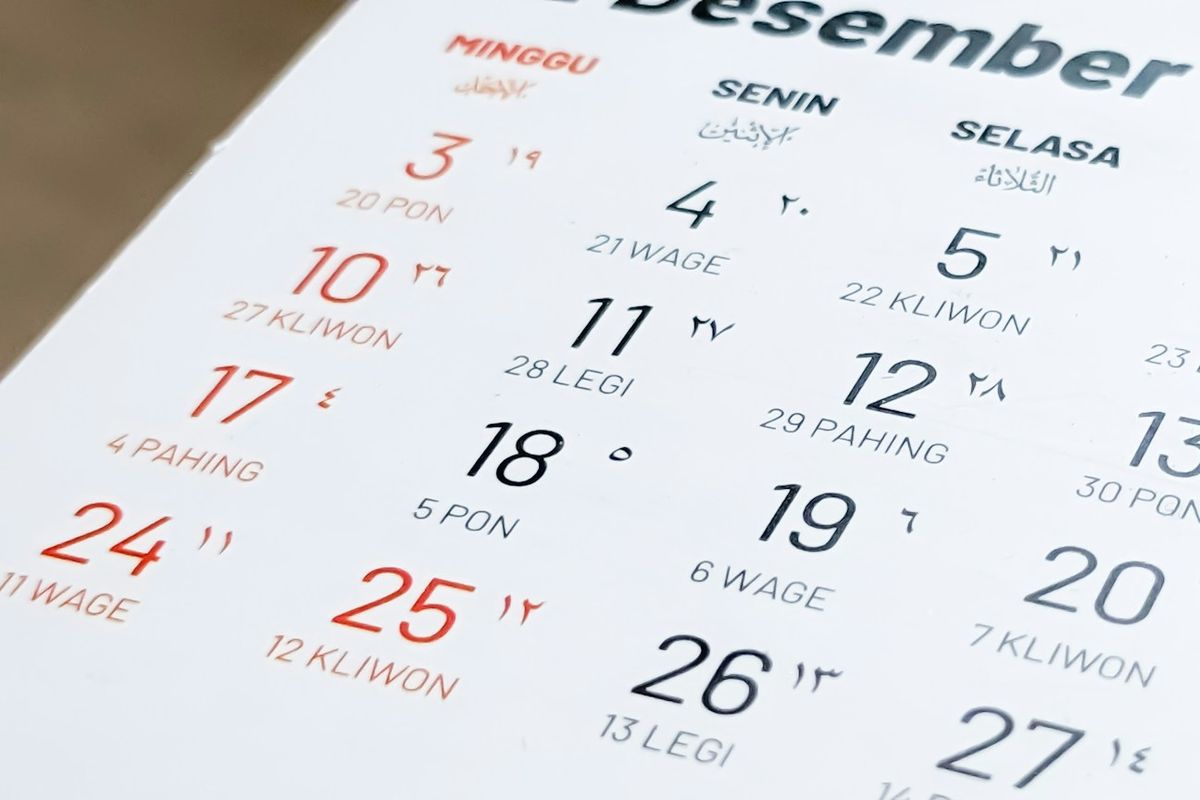 Jadwal Libur Desember 2025: Libur PNS, Karyawan Swasta, dan Libur Sekolah