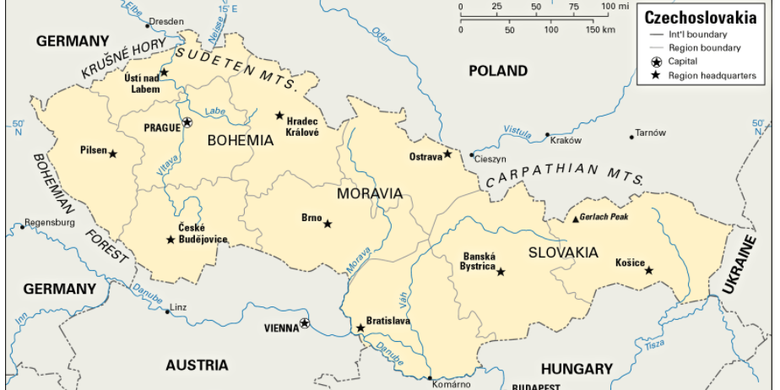 Foto : Revolusi Beludru dan Runtuhnya Cekoslovakia