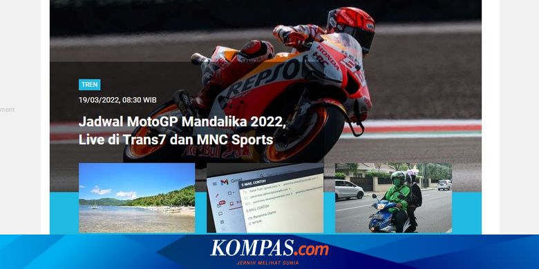 [POPULER TREN] Jadwal MotoGP Mandalika 2022 | Daftar Harga Minyak Goreng Hari Ini