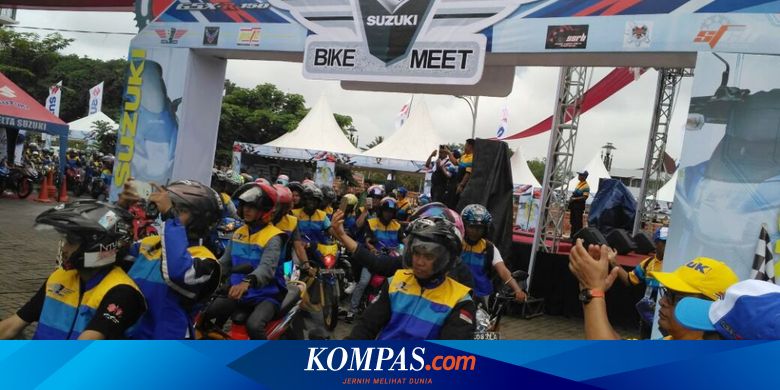 Ratusan Biker Ramaikan Suzuki Bike Meet Banjarmasin