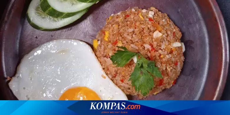 Resep Nasi Goreng Tiwul, Olahan Tepung Gaplek dari Singkong