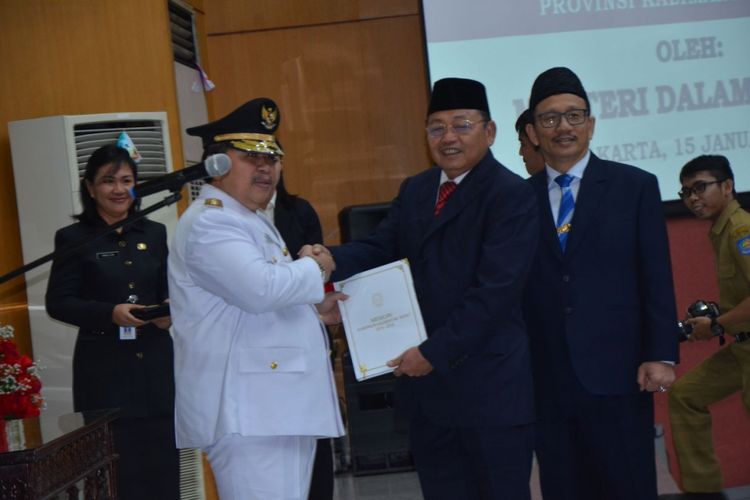 Foto : Doddy Riyadmadji Dilantik sebagai Penjabat Gubernur Kalimantan Barat
